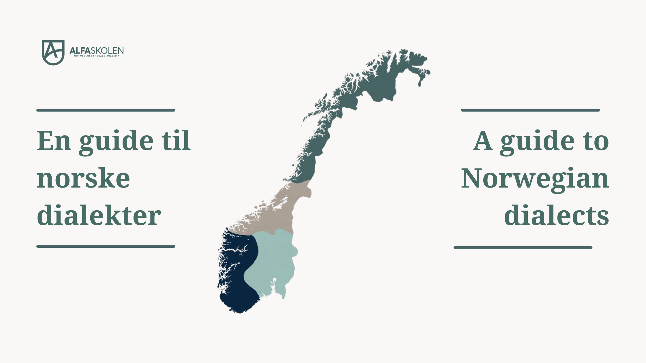 En guide til norske dialekter - Alfaskolen